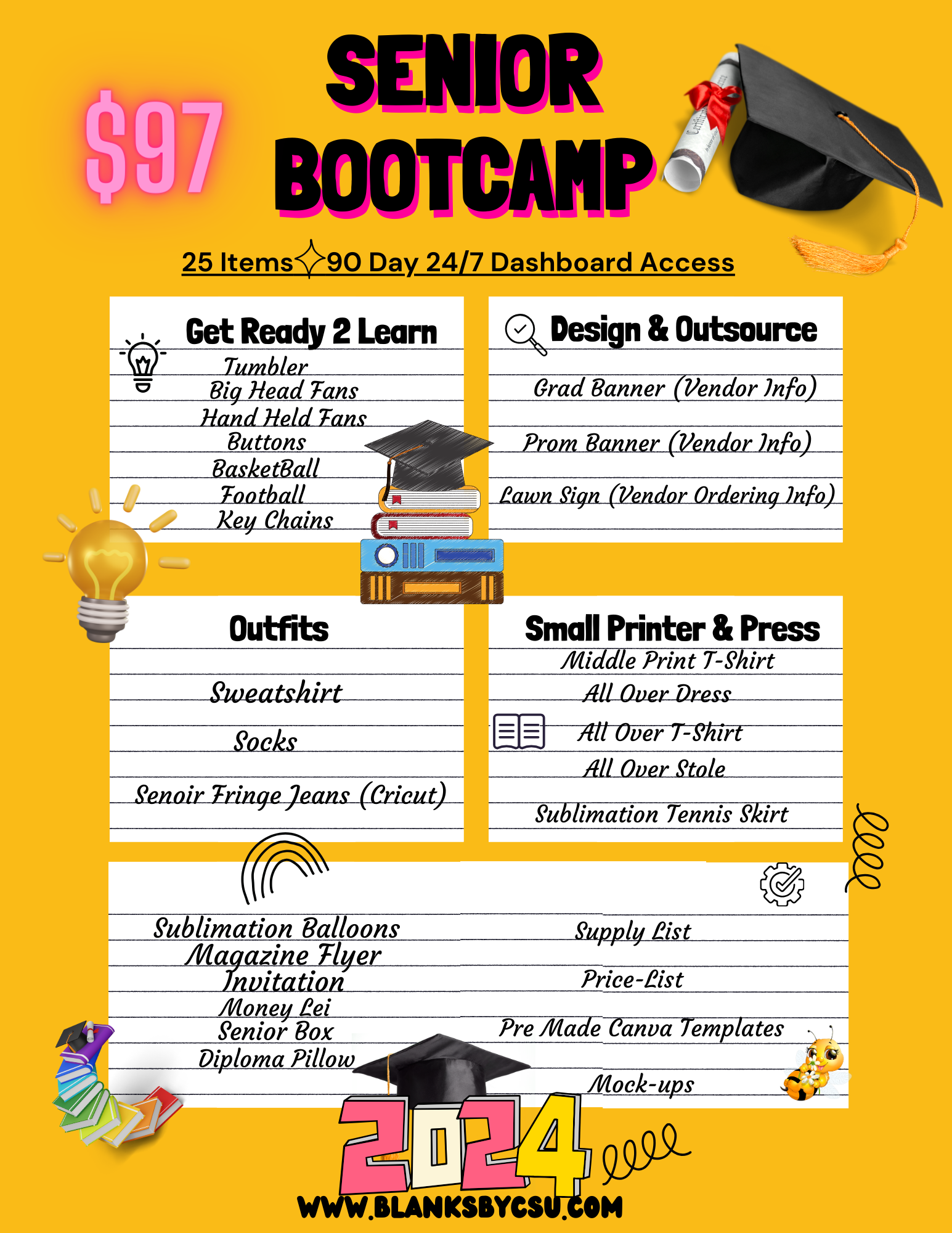 90 Day Senior BootCamp – blanksbyCSU