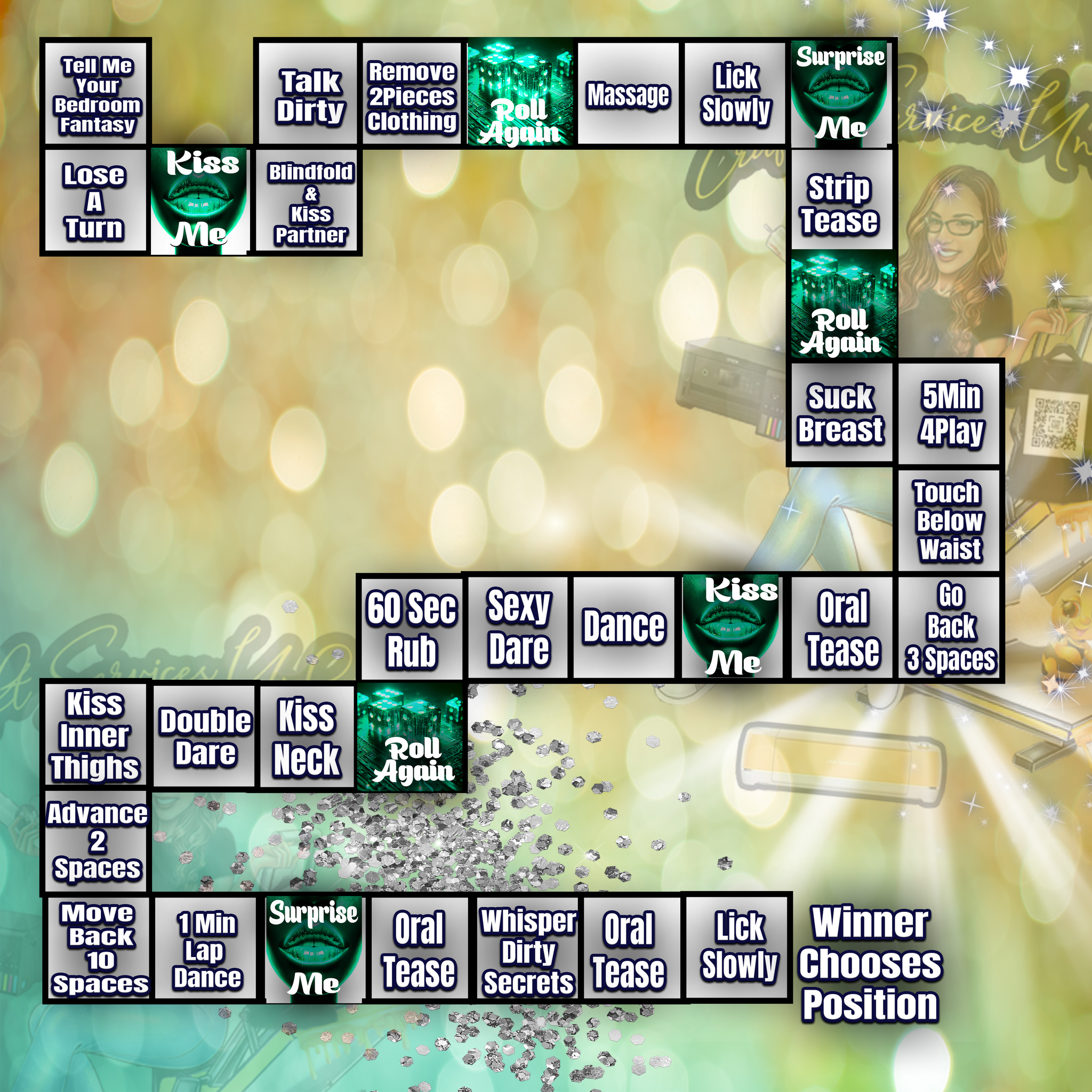 Sexy Game Board Bundle – blanksbyCSU